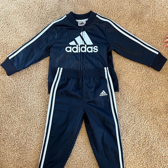adidas | Matching Sets | Adidas Sst Pinstripe Tracksuit Navy Blue With ...